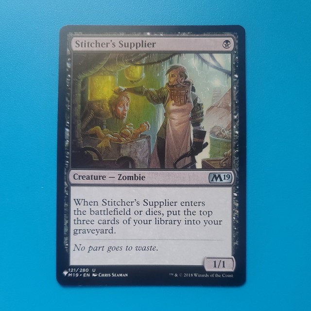 MTG Stitcher's Supplier The List - Core Set 2019 121/280 Regular ...