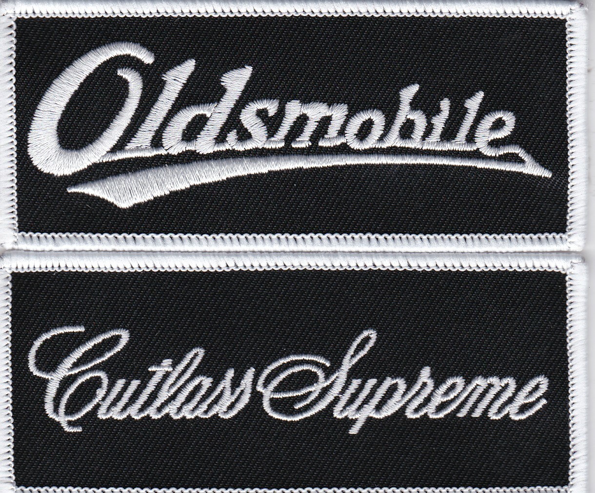 OLDSMOBILE CUTLASS SUPREME SEW/IRON ON PATCH EMBLEM BADGE EMBROIDERED ...