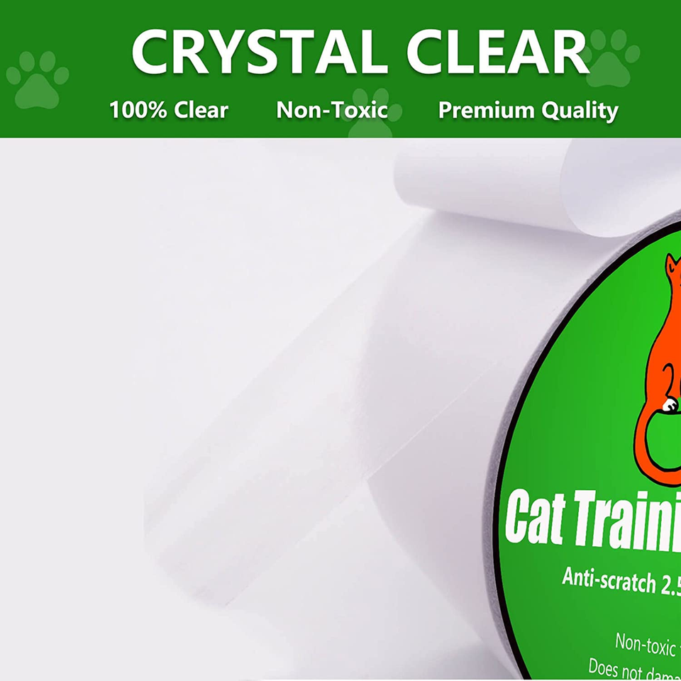 Anti-Scratch Cat Tape for Furniture - Stop Cat from Scratching Couch ...