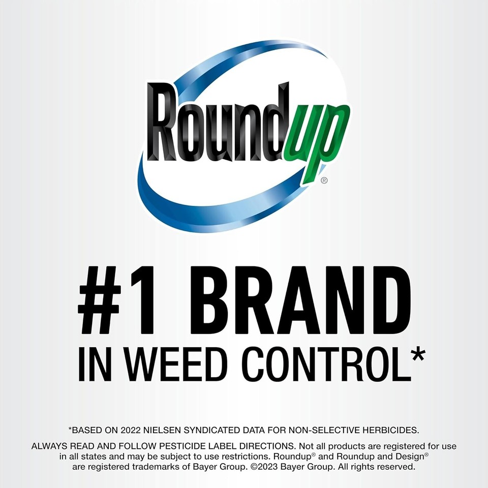 Roundup Concentrate Weed Killer - Trees, Driveways, Walkways 1.25 ...