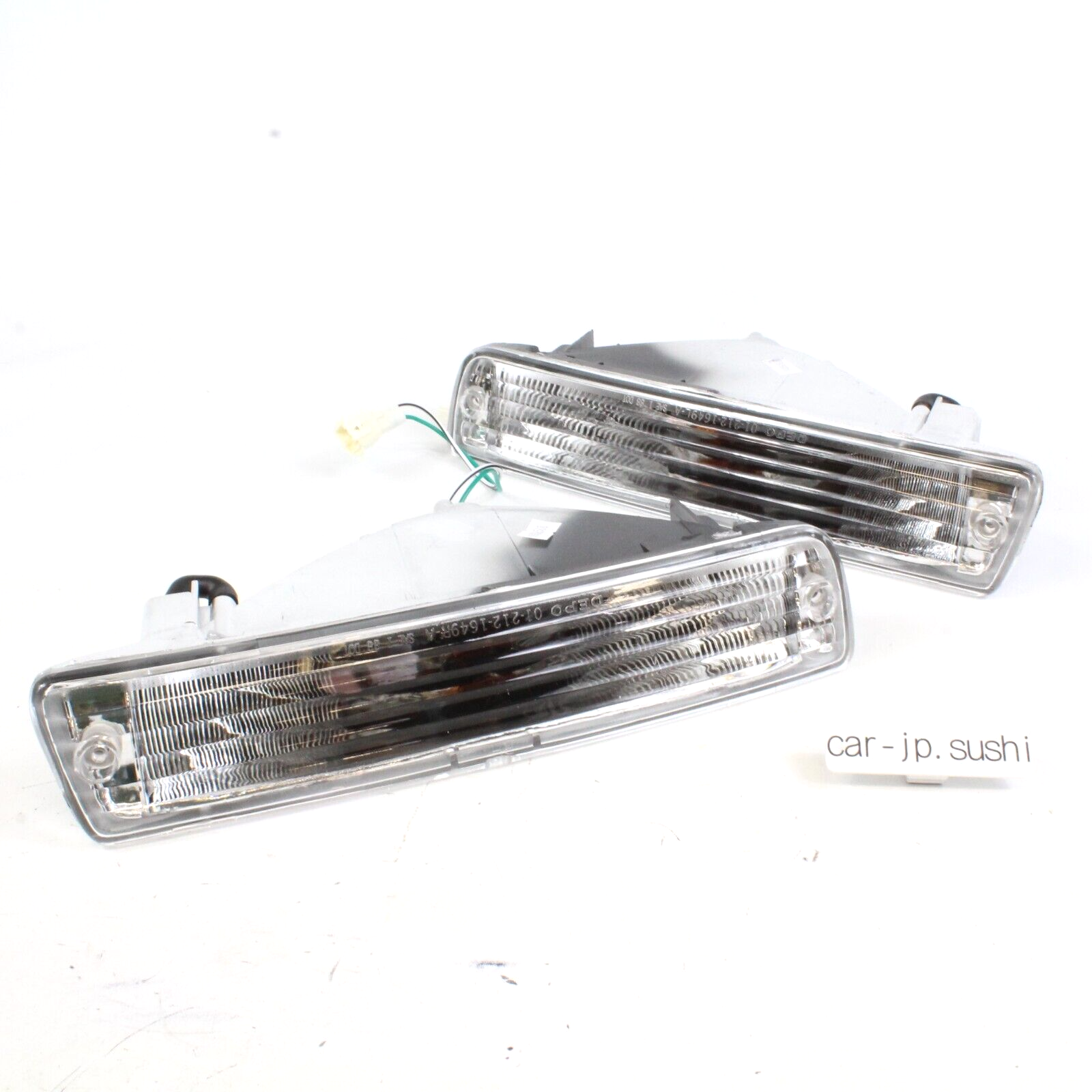 Land Cruiser 80 Front Crystal Lens Bumper Lamp Clear Light FJ80 FZJ80G ...
