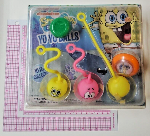 Vintage Vending Display Board Spongebob Squarepants Yo Yo Balls 0348 | eBay