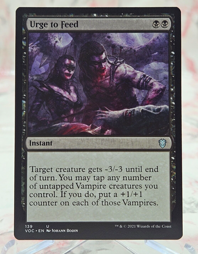 MTG Commander: Innistrad: Crimson Urge To Feed 139 U - NM | eBay