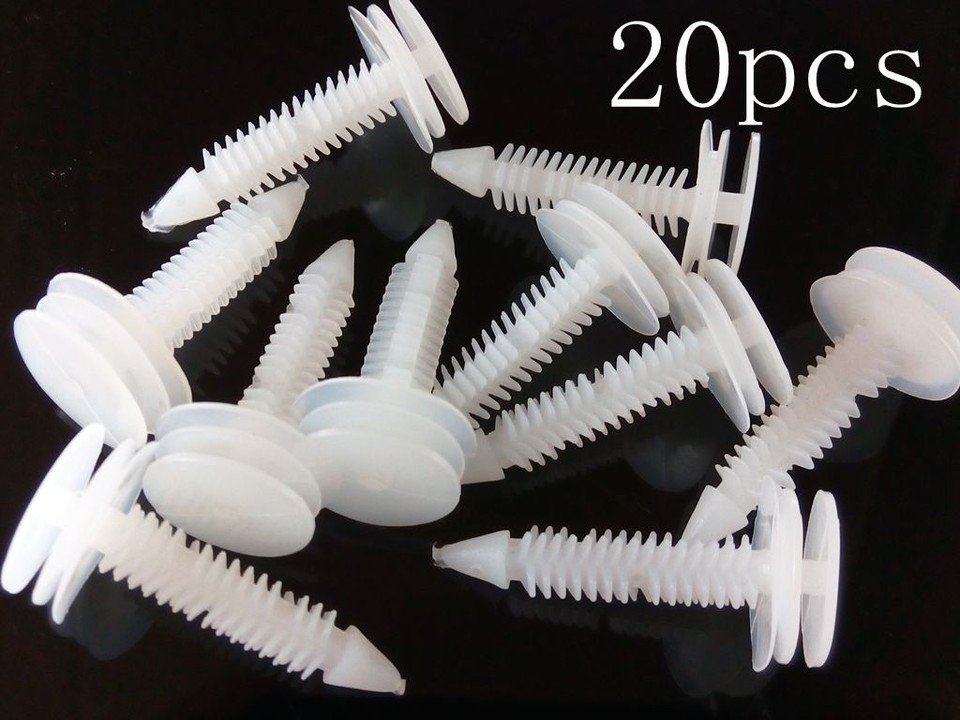 20 Pcs High Quality Door Trim Panel Retainer Nylon Clip A 20338 ...