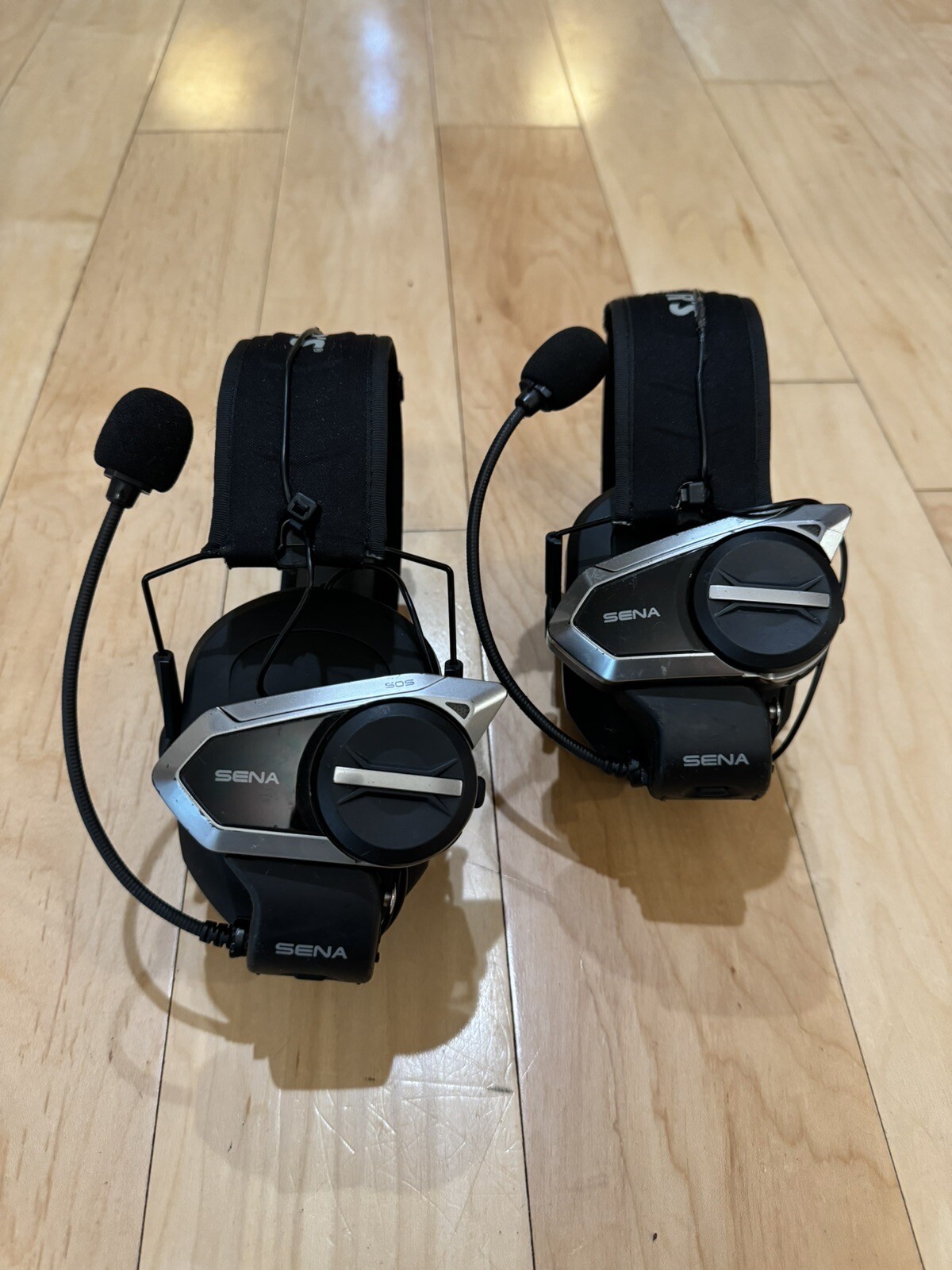 SENA 50s Headset Pair: Airboat, ATV, and Motorcycle Bluetooth Hearing ...