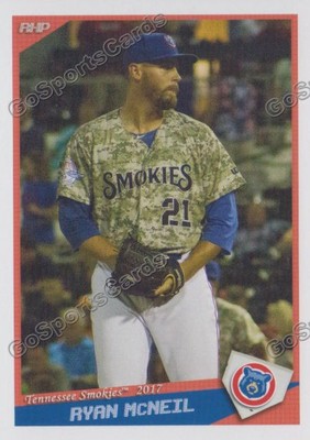 2017 Tennessee Smokies Ryan McNeil RC Rookie Chicago Cubs | eBay
