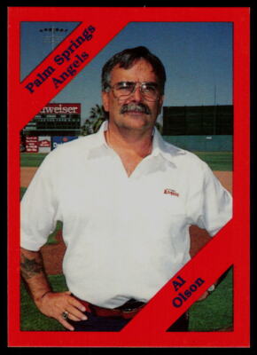 1989 Cal League Al Olson Palm Springs Angels | eBay