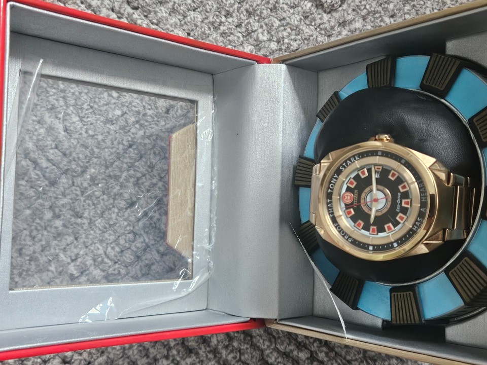 Limited Edition Marvel Citizen Tony Stark Watch Tony Stark 'I Love You ...