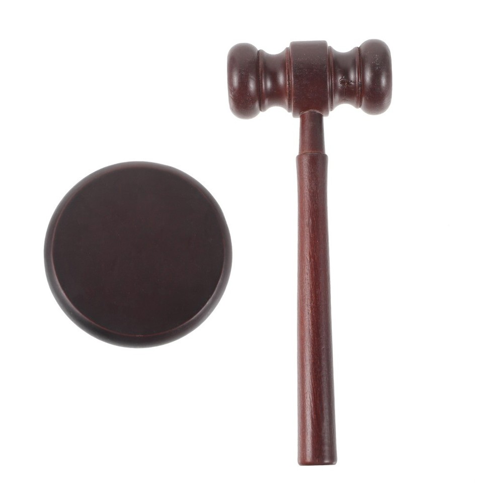 Wooden Gavel Hammer Judge Auction Courtroom Lawyer Hammer Set | eBay UK