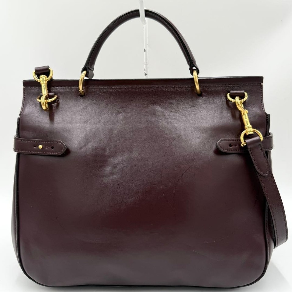 Mulberry Amberley Leather Multi-Color 2Way Shoulder Bag Authentic ...