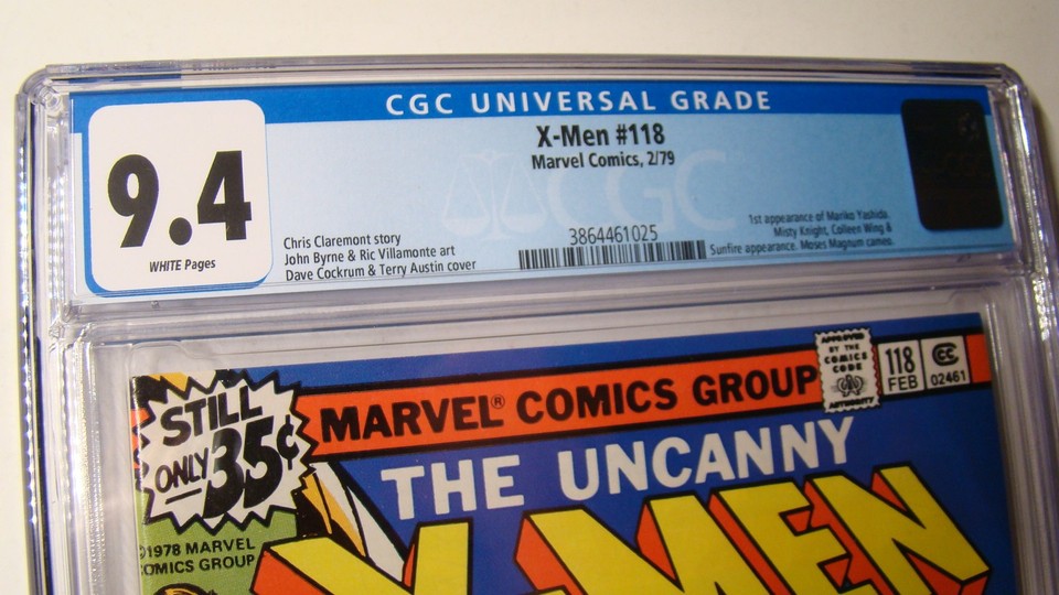 X-MEN 118 *CGC 9.4 WHITE PAGES* NEAR MINT 1ST MARIKO YASHIDA SUNFIRE ...