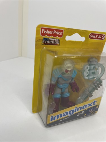 NEW 2009 Imaginext DC Super Friends MR. FREEZE w/ Freeze Gun Fisher ...