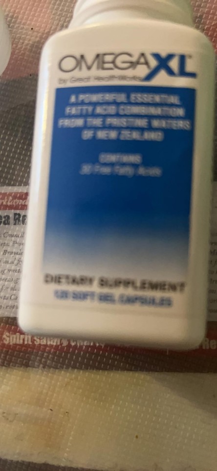 Omega XL 300 Capsules-Green Lipped Mussel Omega-3Joint Relief ...