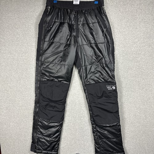 Mountain Hardwear Pants Mens Size Small black Compressor Alpine Puffer ...