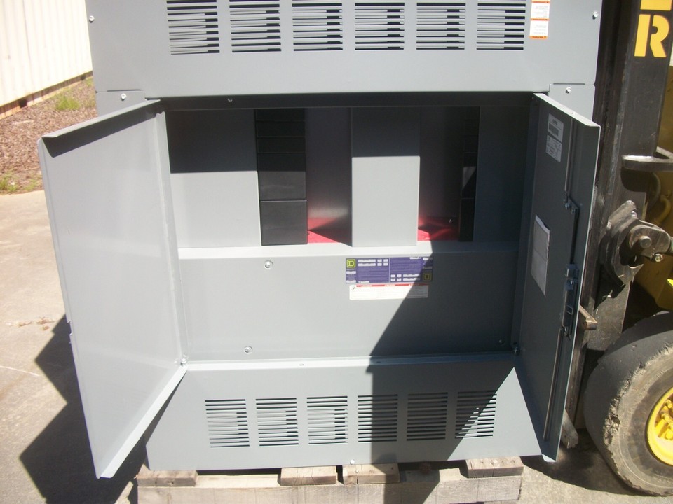 SQUARE D HCP I-LINE LOAD CENTER PANELBOARD HCP14504 400AMP 600VOLT 3PH ...