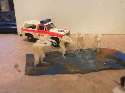 Ho 1/87 Scale Zombie Horde Set V1 Unpainted | eBay