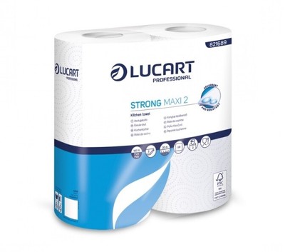 LUCART STRONG MAXI 2 X2RT ASCIUGATUTTO 88 STRAPPI - 20 METRI | eBay