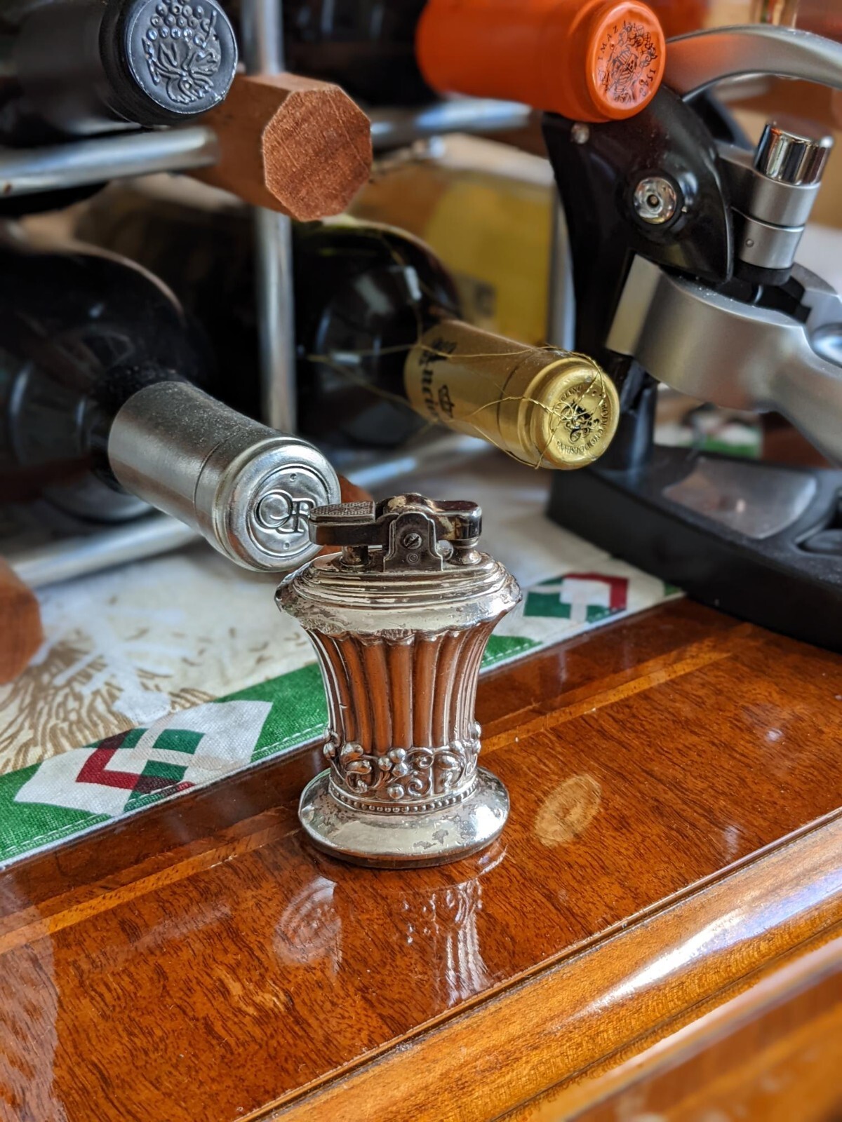 RONSON CROWN LIGHTER PAT. 19023 SILVER PLATED VINTAGE | eBay