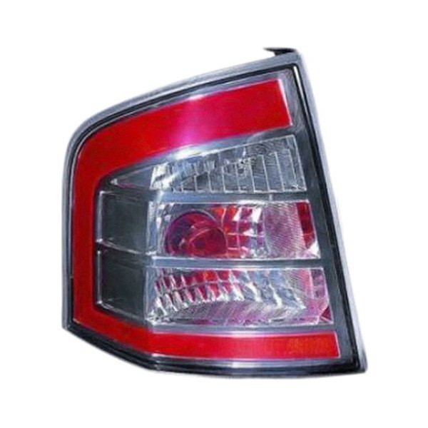 Tail Light Brake Lamp For 2009-2010 Ford Edge Driver Side Black Red ...
