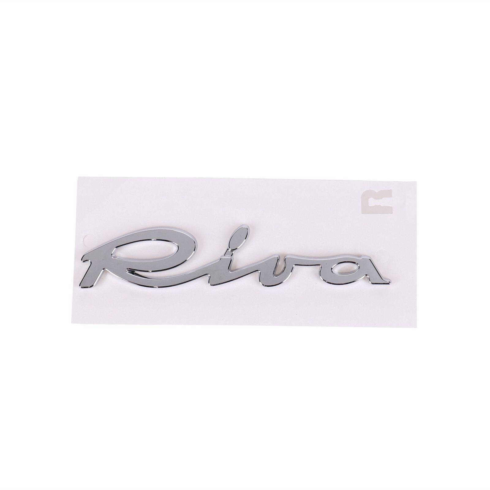 1 STEMMA SCRITTA per FIAT 500 RIVA posteriore logo ORIGINALE emblema ...