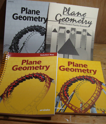 Plane Geometry (A Beka Book) Abeka 2nd Ed 2020 Homeschool Solution Quiz ...
