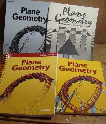 Plane Geometry (A Beka Book) Abeka 2nd Ed 2020 Homeschool Solution Quiz ...