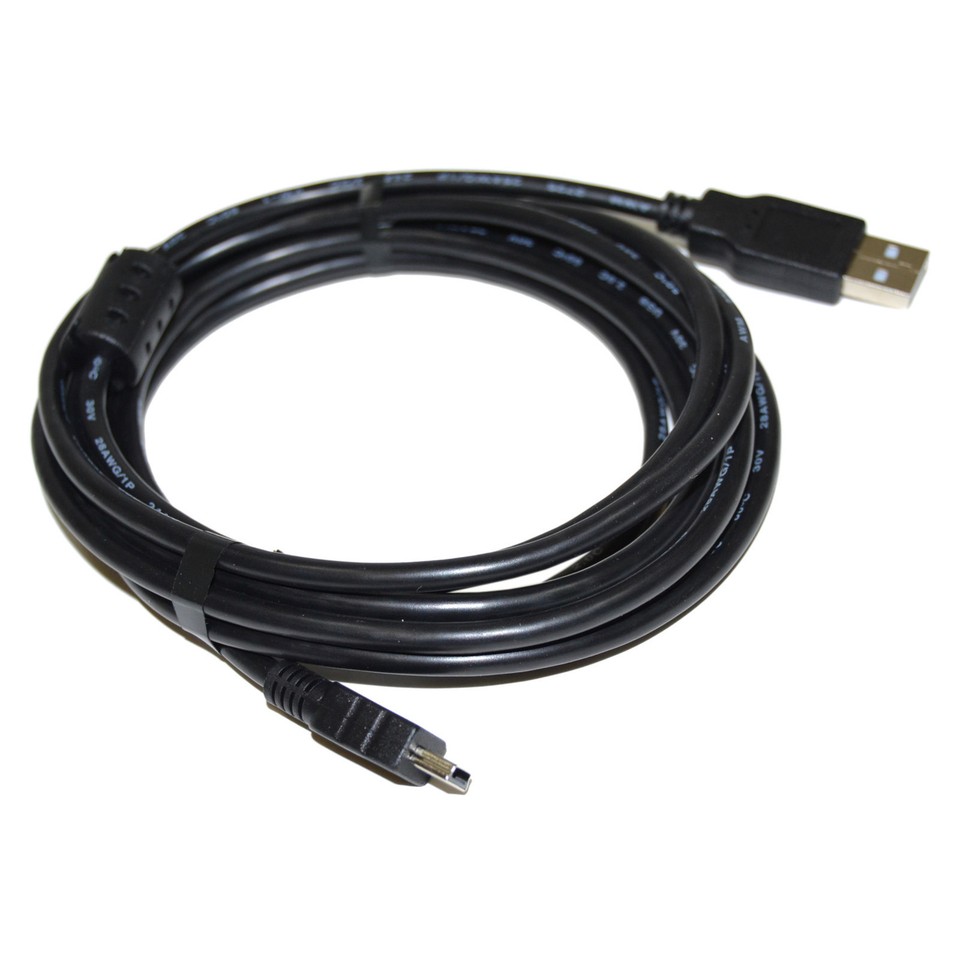 10ft Mini USB Cable for Sony Cyber-shot Mavica Handycam HDR Series ...