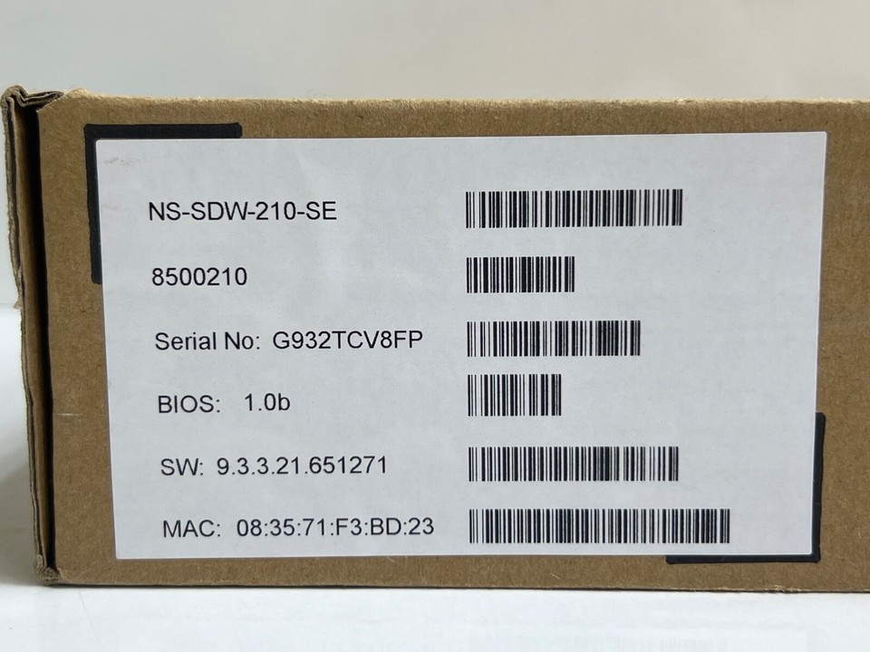 CITRIX NS-SDW-210 Netscaler Sd-Wan Ohne Antenne | eBay