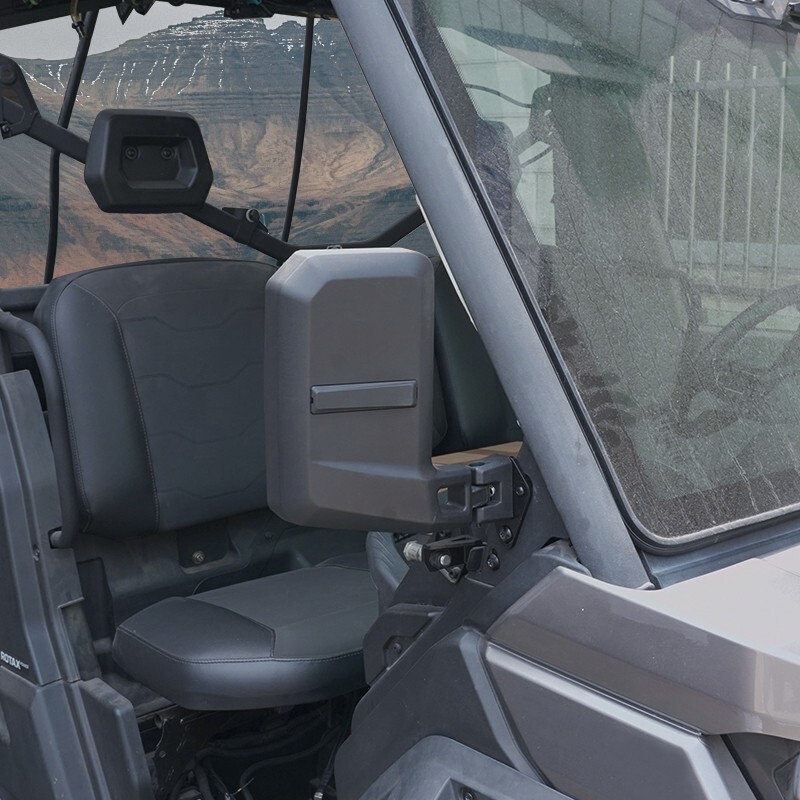 UTV Side View Mirrors 715008100 for 2016-25 Can-Am Defender MAX HD 5/7 ...
