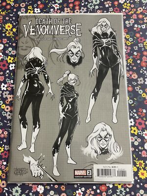 DEATH OF THE VENOMVERSE #2 VINCENZO CARRATU BLACK CAT DESIGN VARIANT ...