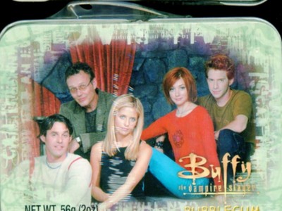 2002 BUFFY THE VAMPIRE SLAYER MINI TIN LUNCH BOX FILLED WITH BUFFY ...