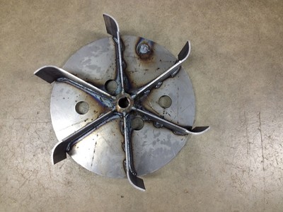 New Trac-Vac 56040 Leaf Vacuum Impeller Fan Turbine 5HP 56040A | eBay