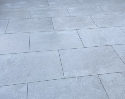 Getafe Grey Porcelain Paving Tiles Slabs Patio | 600x900 | Premium ...