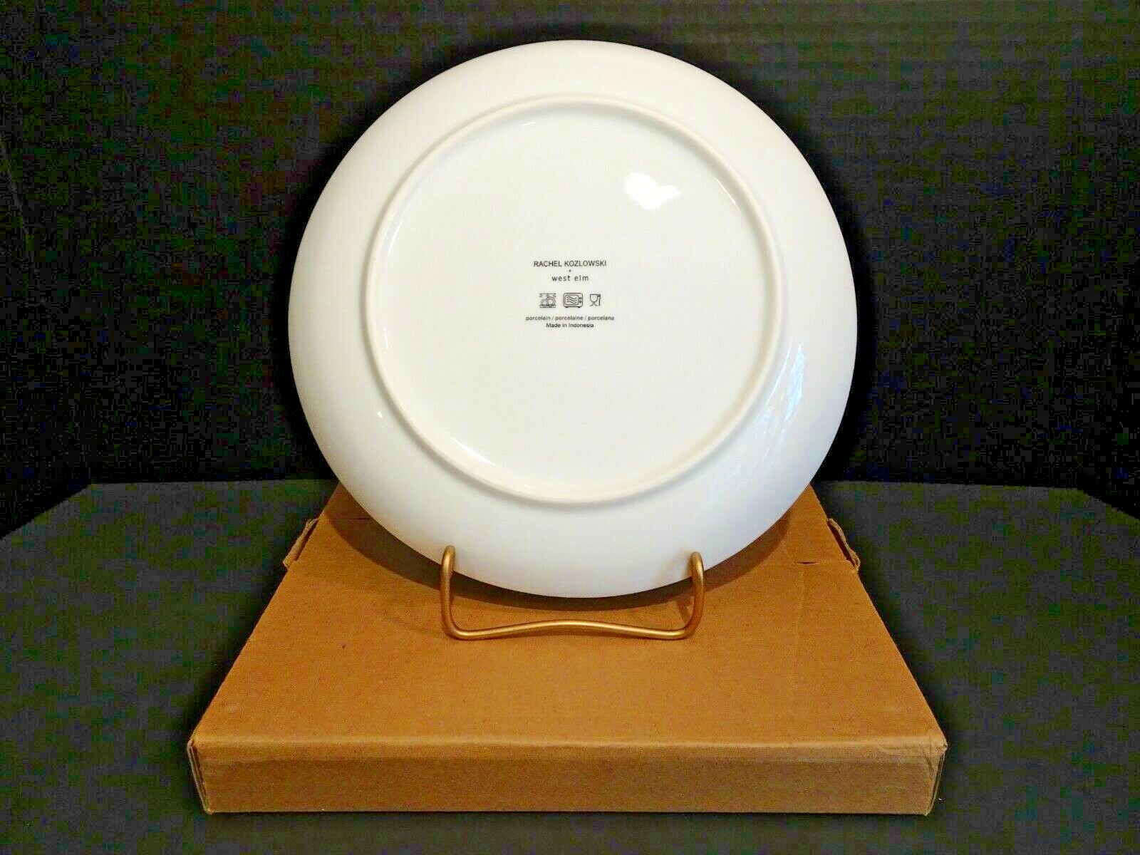 West Elm Rachel Kozlowski Dapper Animal Plate HALLOWEEN Fox Bandit ...