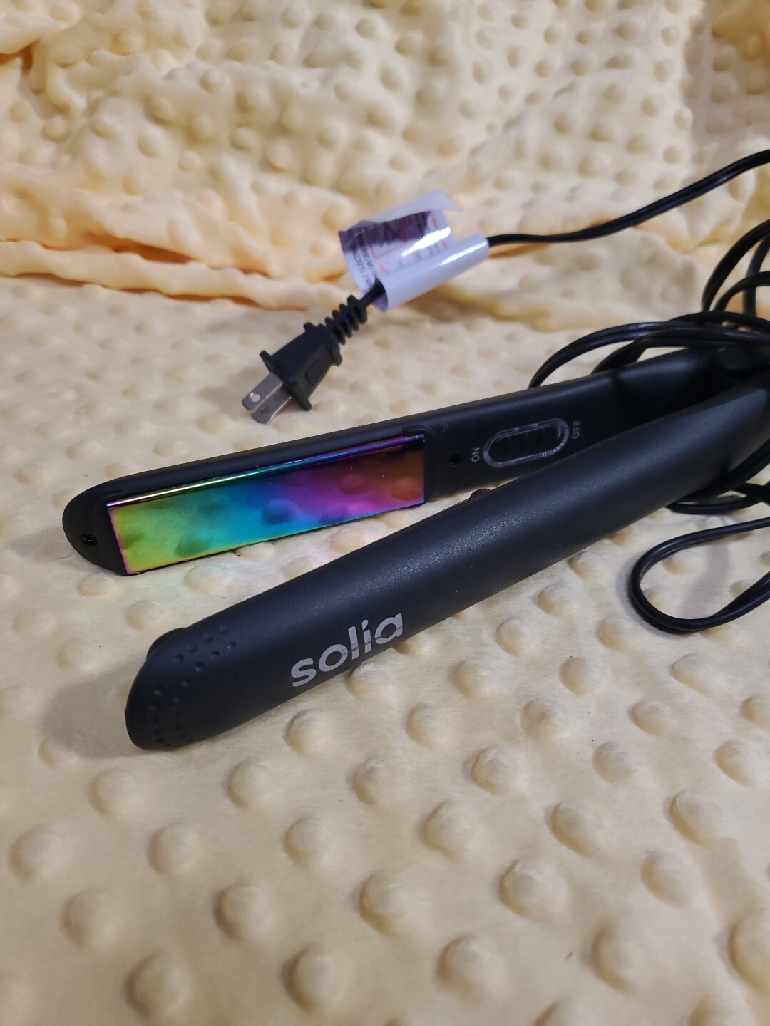 Solia AT 970 1” Hair Straightener Black. Works | eBay