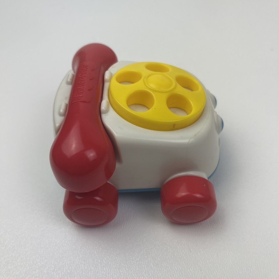 Vintage Toddler McDonalds Toy Fisher Price Rotary Clicking Telephone ...