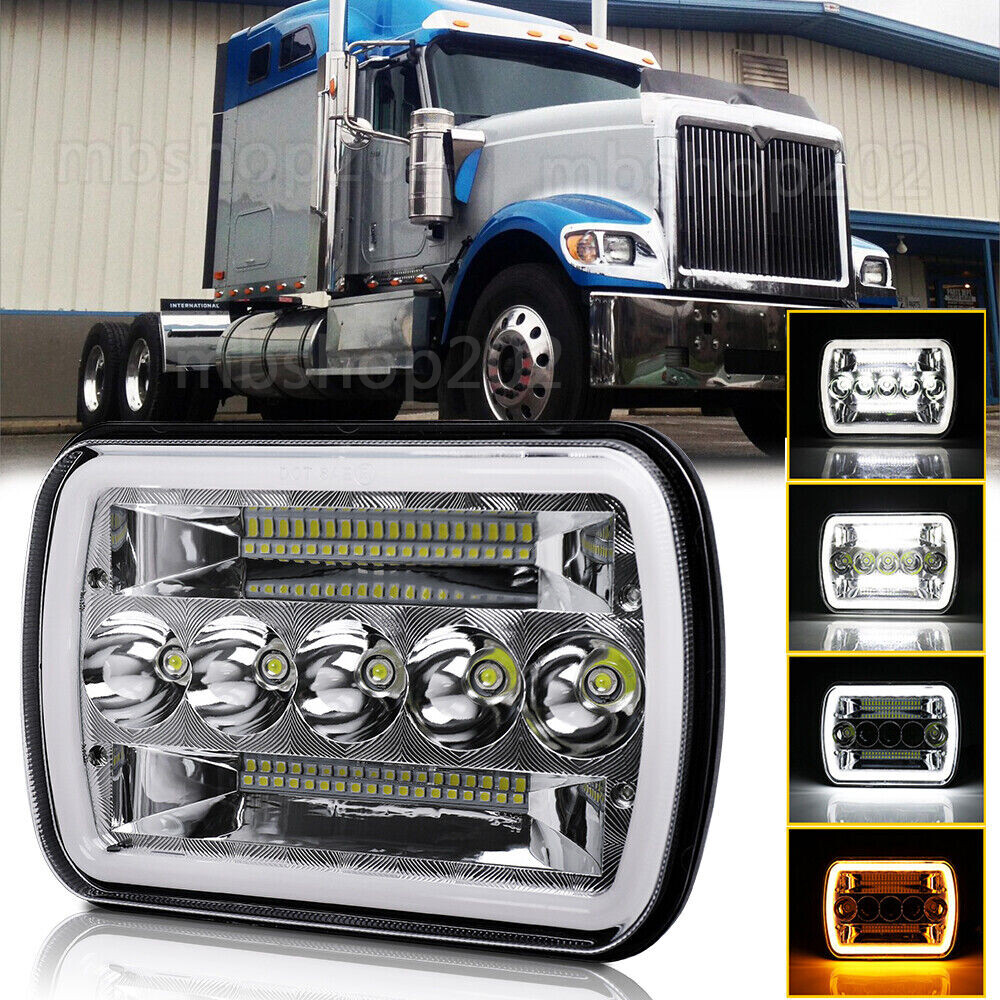 7x6inch Led Headlight Fit International Harvester 4700 4800 4900 8100 ...