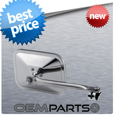 New Clamp on Spot Mirror 8" Extension Side View Door Glass Lens ...