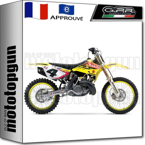 GPR LIGNE COMPLETE HOMOLOGUE FURORE NOIR SUZUKI RMZ 250 2006 06 | eBay