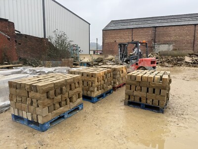 Yorkshire Stone Hand Dressed Walling (140mm @ £85 Per Sqm) | eBay UK