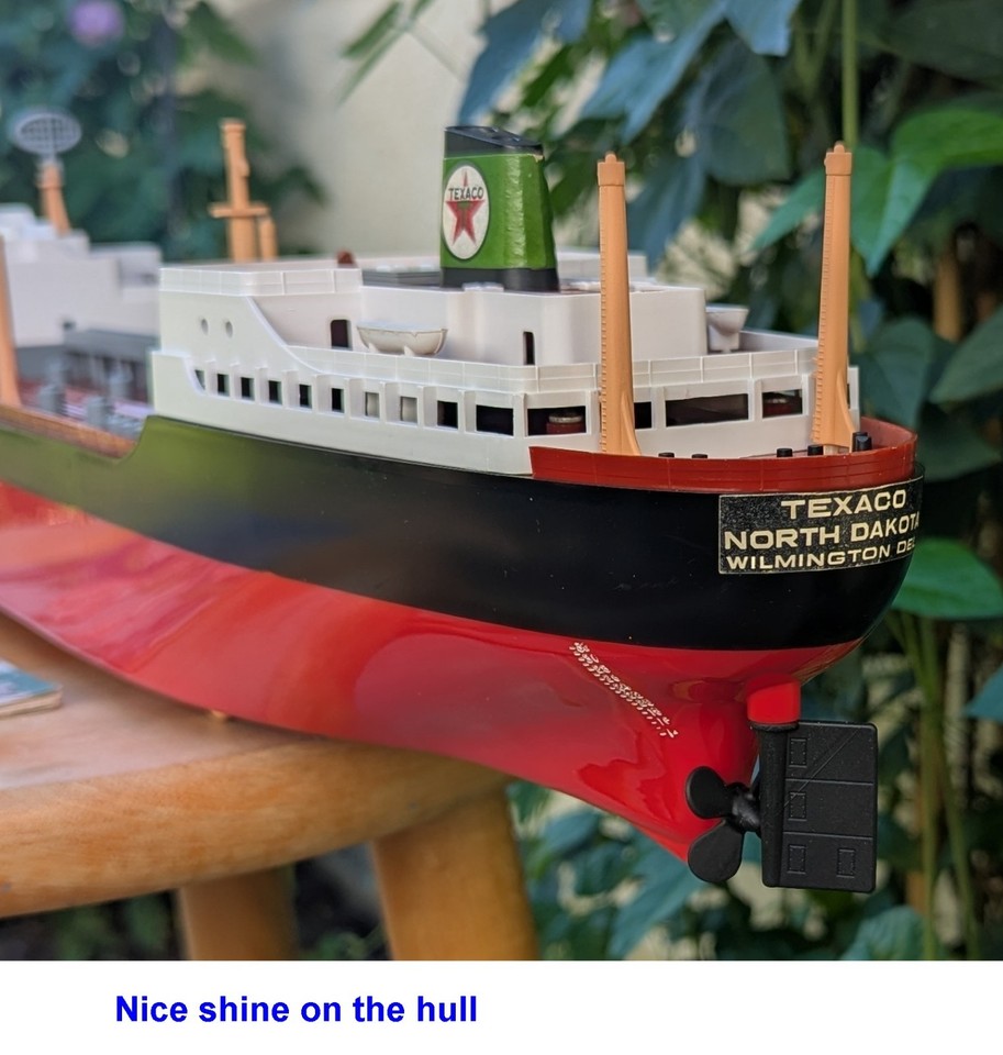 Texaco Tanker N Dakota Ship by Wen-Mac RESTO-MOD: Very Nice w/Original ...