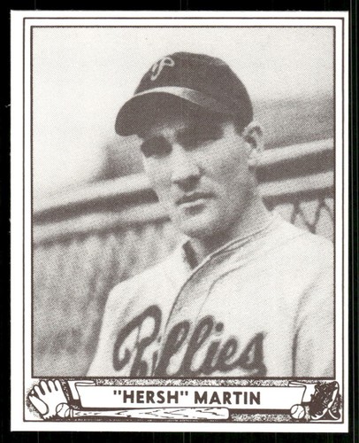 Hersh Martin 1986 Play Ball REPRINT Baseball Card #100 (NM) | eBay