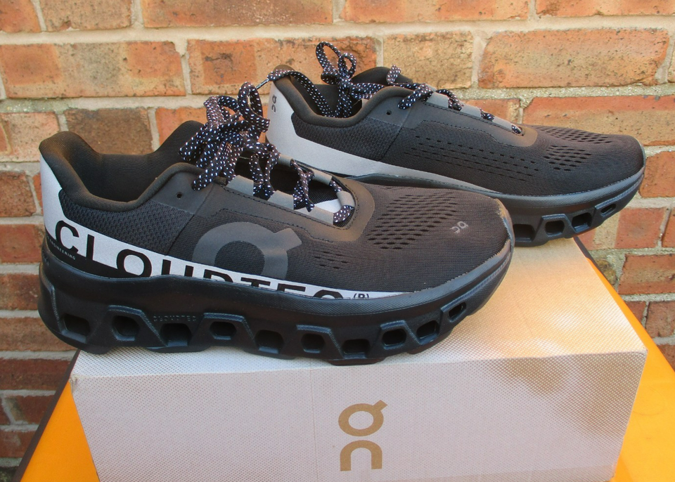 Mens Oncloud Trainers Running Cloudtec Sneakers Black UK 8 Only Worn ...