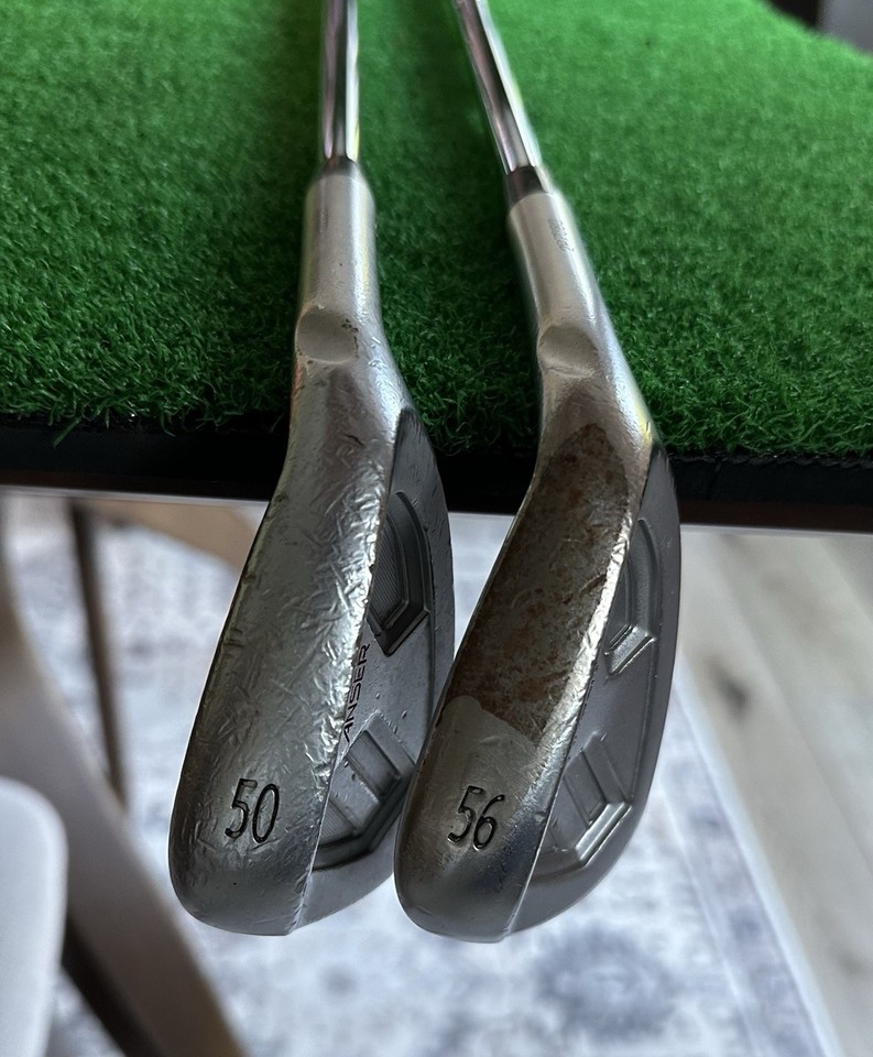 Ping Anser Forged Green Dot GW & SW Wedge Set 50 & 56 RH S400 Steel ...