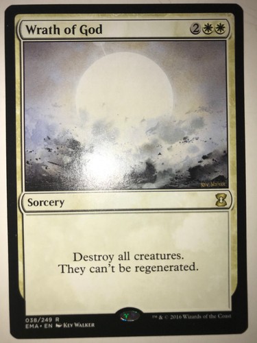 Wrath of God Eternal Masters White Rare MTG LP/NM | eBay