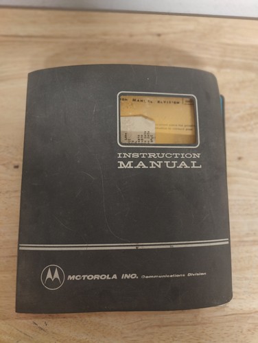 Rare Motorola Pulsar Control Head UHF Mobile Radiotelephone Service ...