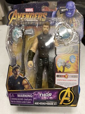 Marvel Avengers: Infinity War Thor with Infinity Stone Hasbro 2017 HERO ...