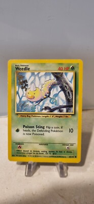 Weedle 69/102 Base Set Standard Pokemon Card | eBay Australia