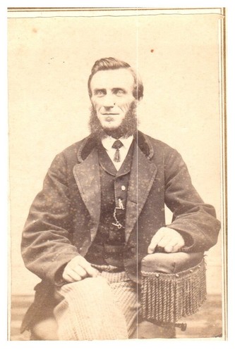Antique 1800s CDV Photo Dapper Gent Lewiston Maine | eBay