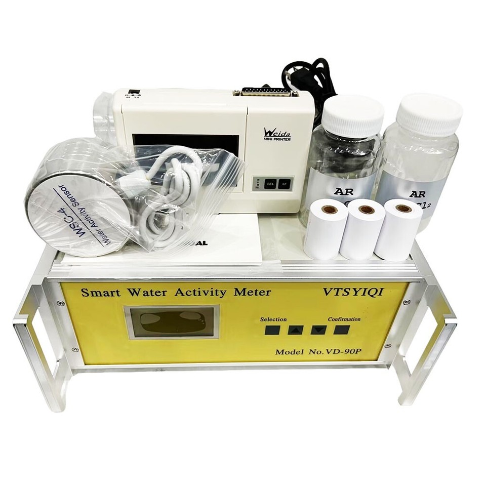 Benchtop Water Activity Analyzer Meter 0-0.980aw for Cookies Cake Dried ...